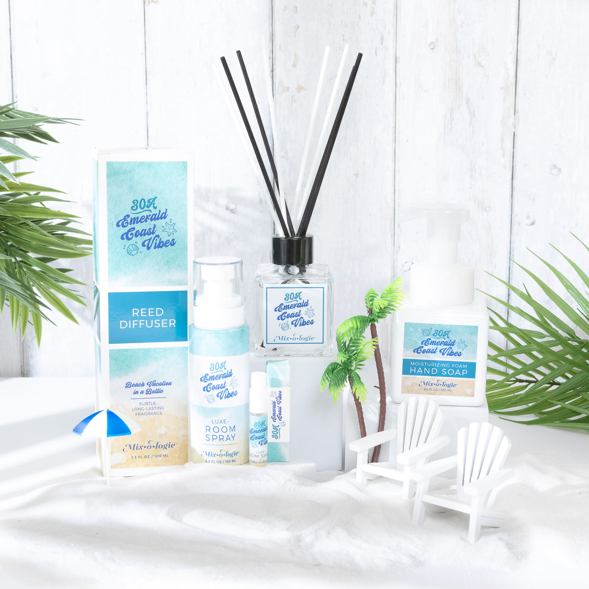 30A Emerald Coast Vibes | Reed Diffuser – MIXOLOGIE