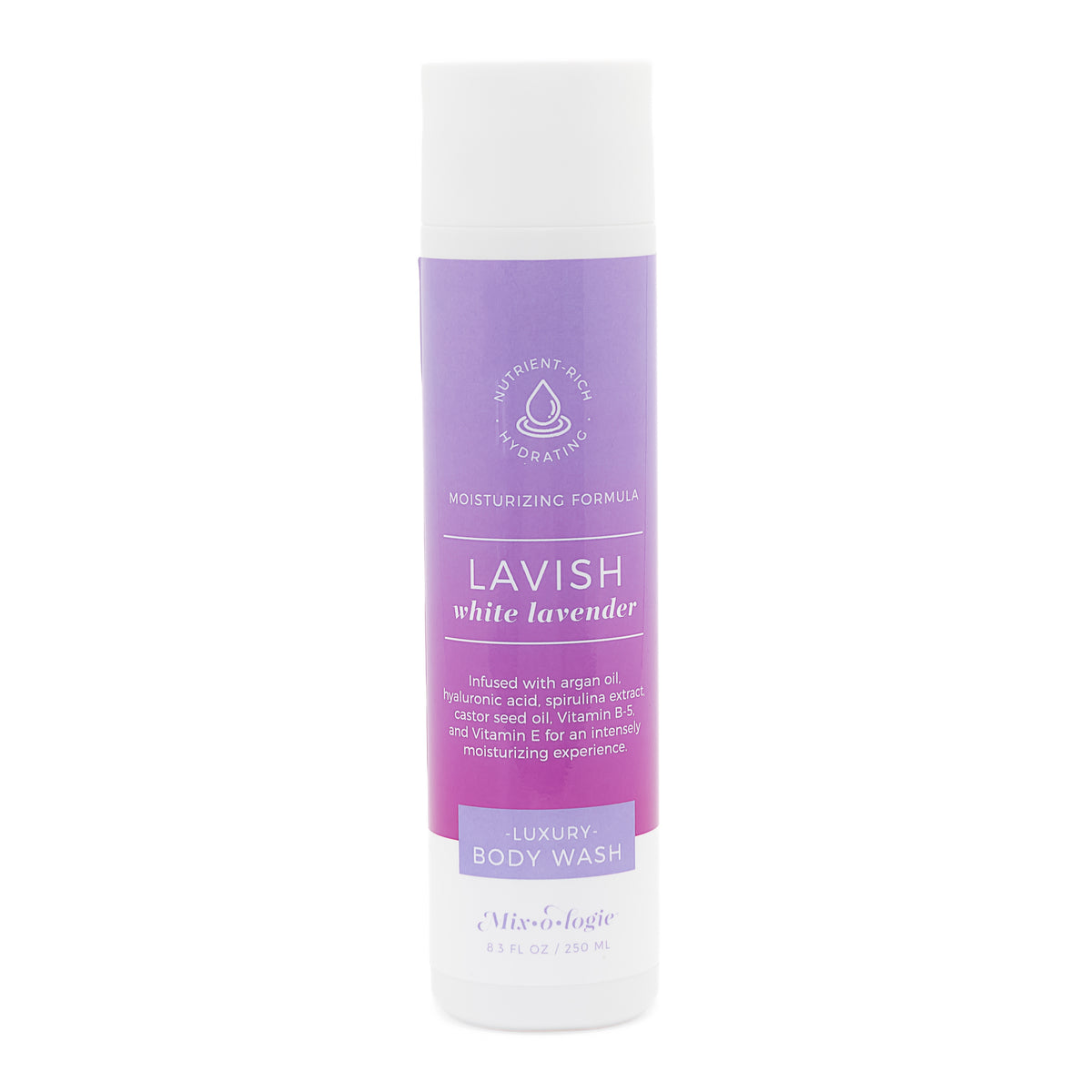 Lavish (White Lavender) | Luxury Body Wash (8.3 Fl. Oz) – MIXOLOGIE