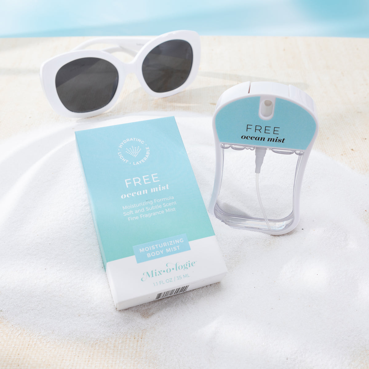 Free (ocean mist) | Moisturizing Body Mist – MIXOLOGIE