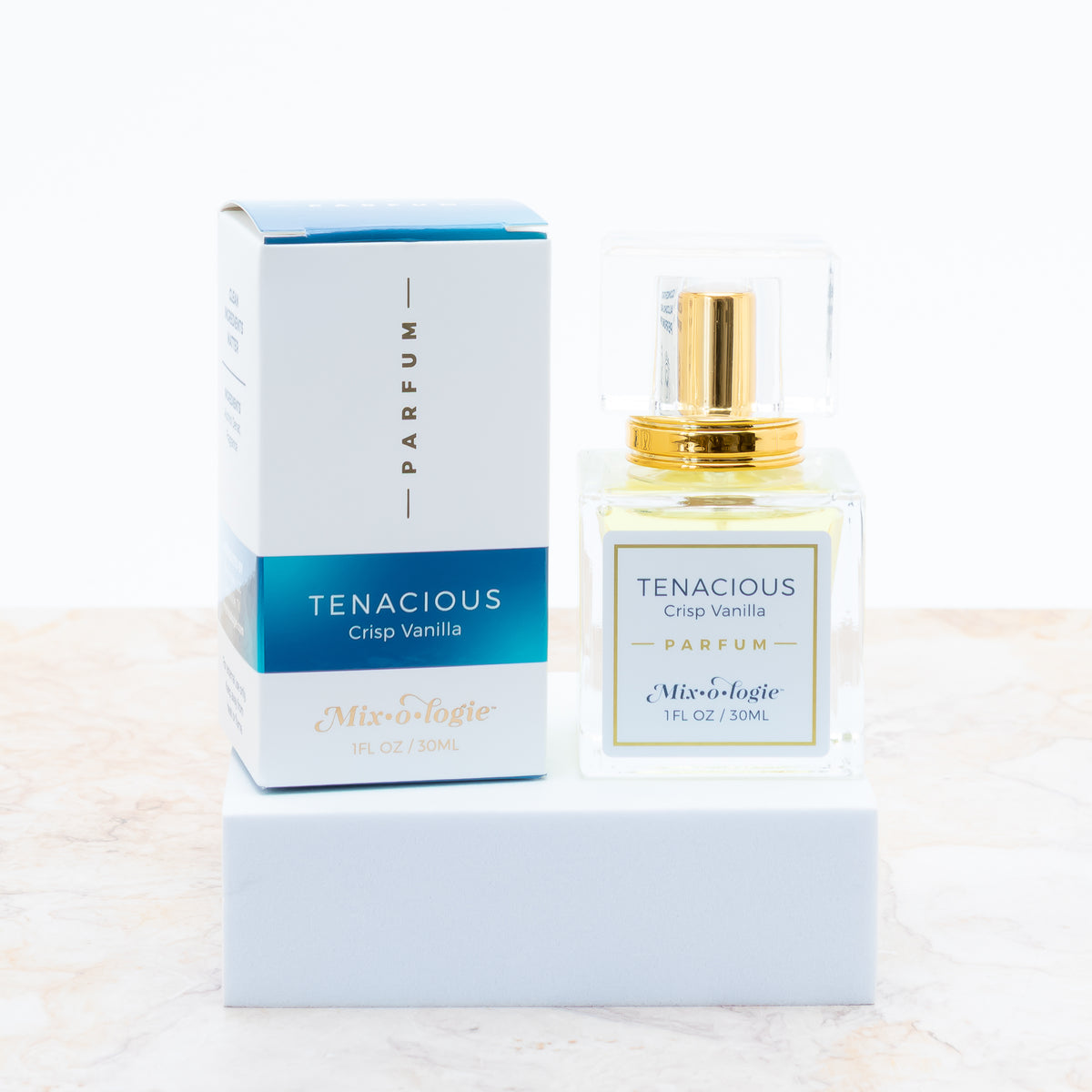 Tenacious (Crisp Vanilla) | Parfum Spray 30 mL Cube – MIXOLOGIE